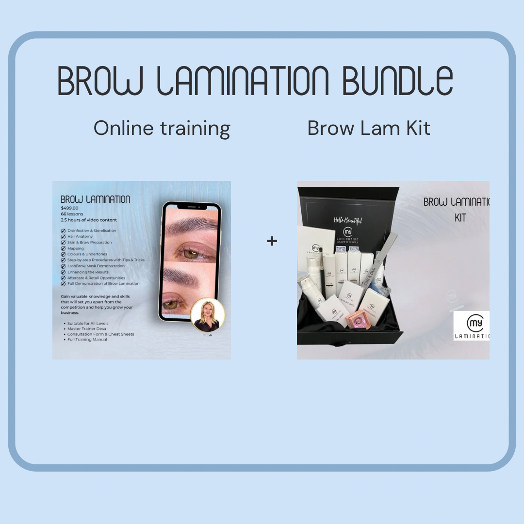 Brow Lamination Course + Brow Lamination Kit